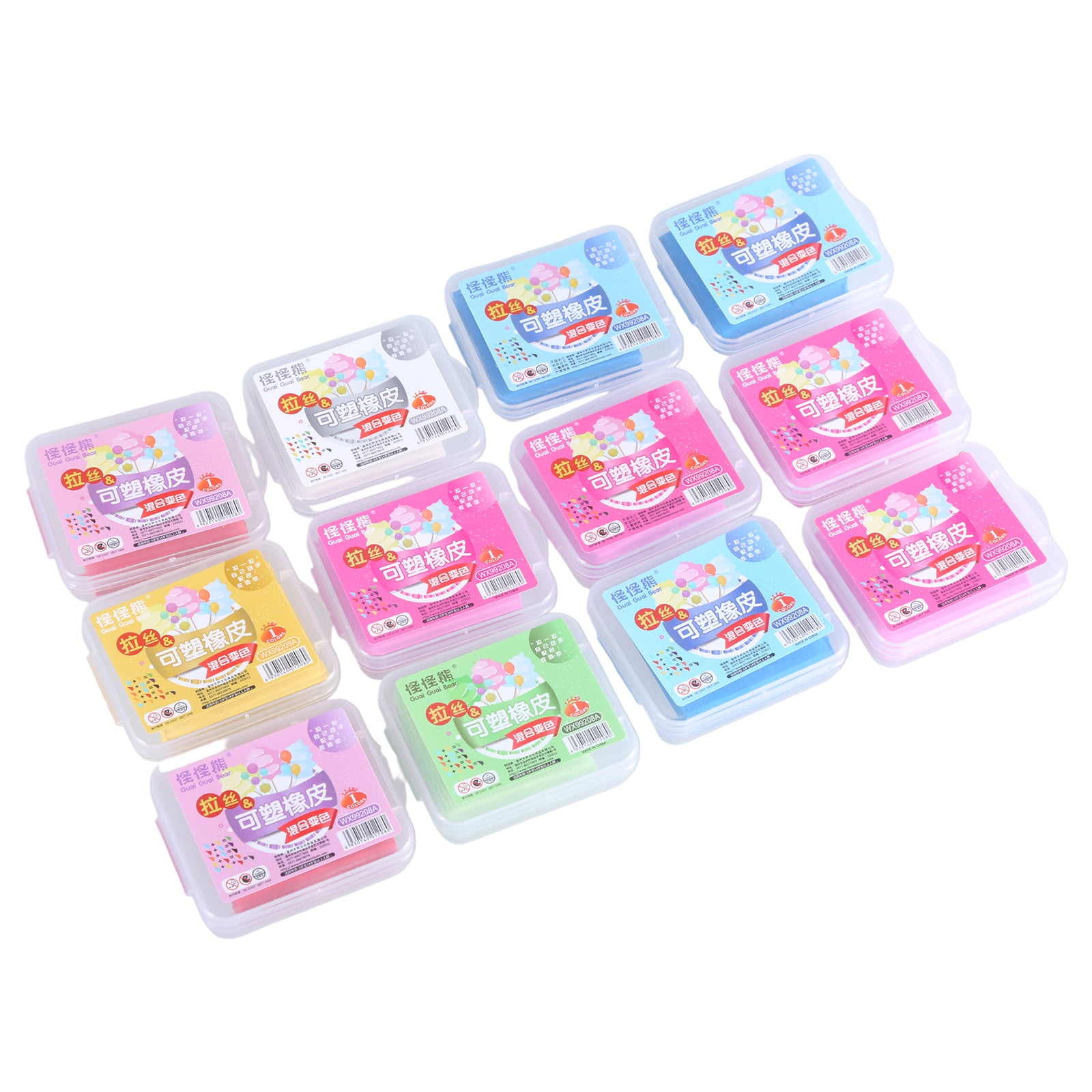 FEITIANWUGONG 12 Pcs Kneaded Erasers Soft Artist Erasers Drawing ...