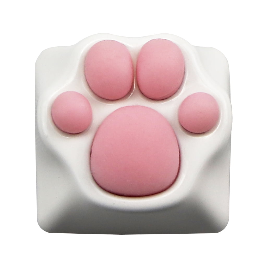 FEITIANWUGONG Aluminum ilicone Paw Keycap for Cat Keyboard keycap ...