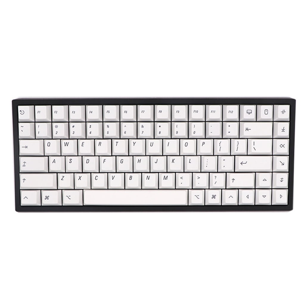 FEITIANWUGONG Minimalist White Keycaps Set 140-Key for Mechanical ...