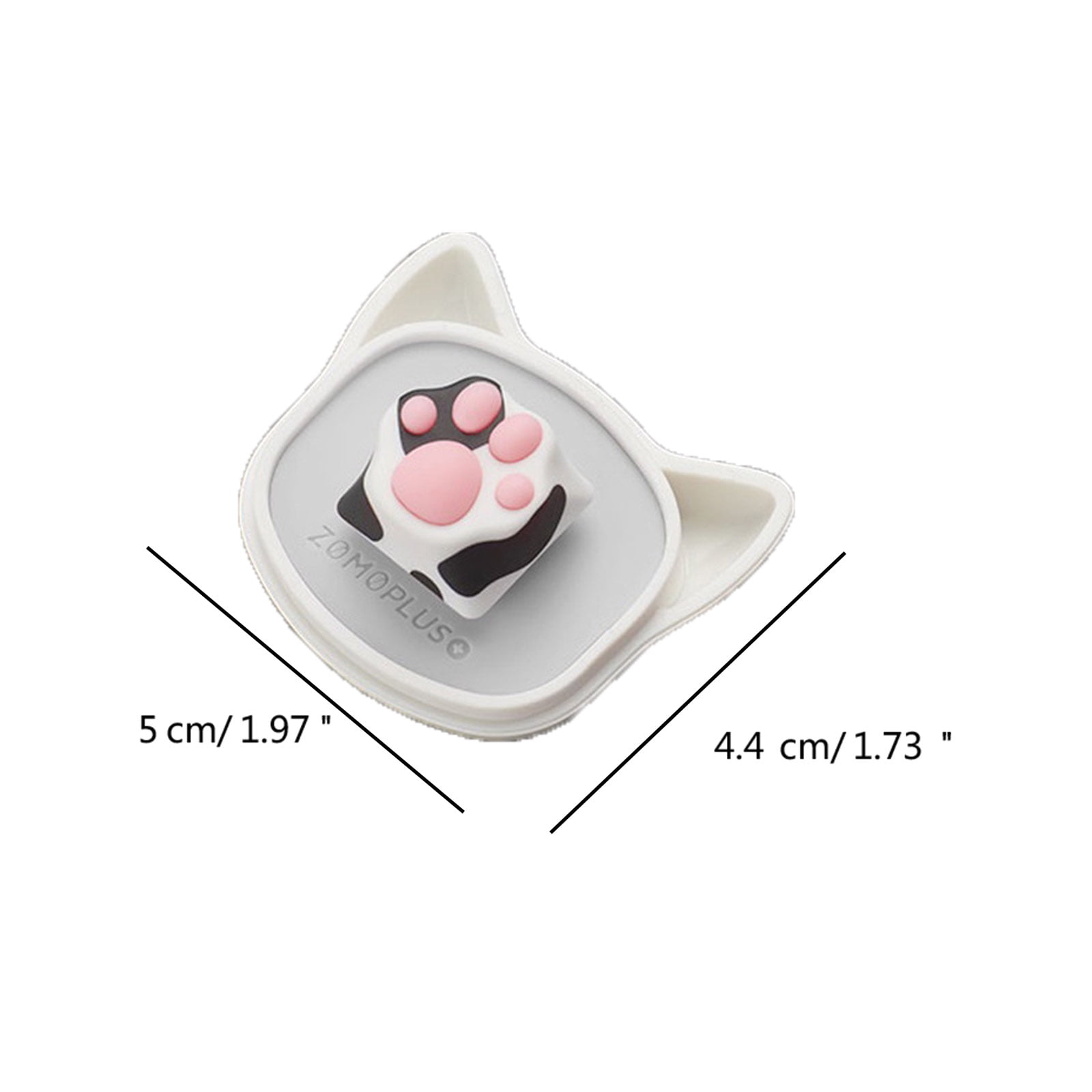 FEITIANWUGONG Soft Silicone for Cat Paw Cartoon Keycap Keycaps Fit for ...