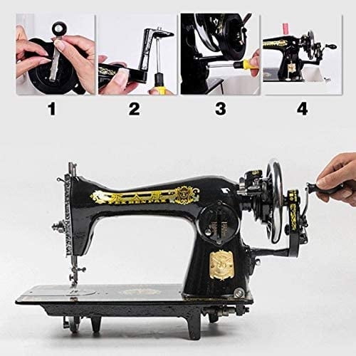 FEIYUE FY2-1 Semi-Industrial Mechanical Sewing Machine w/ Hand Crank ...