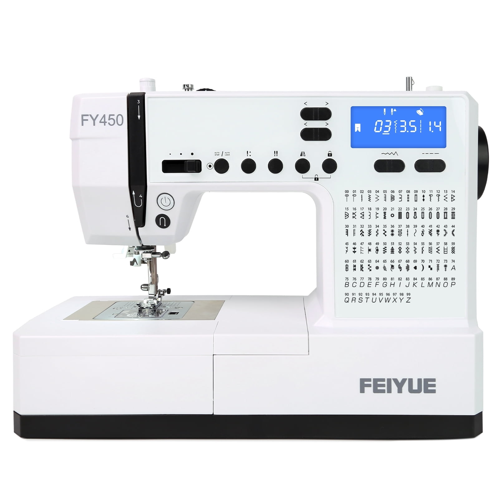 FEIYUE FY450 Multi-Function Electronic Sewing Machine – 100 Built-In ...