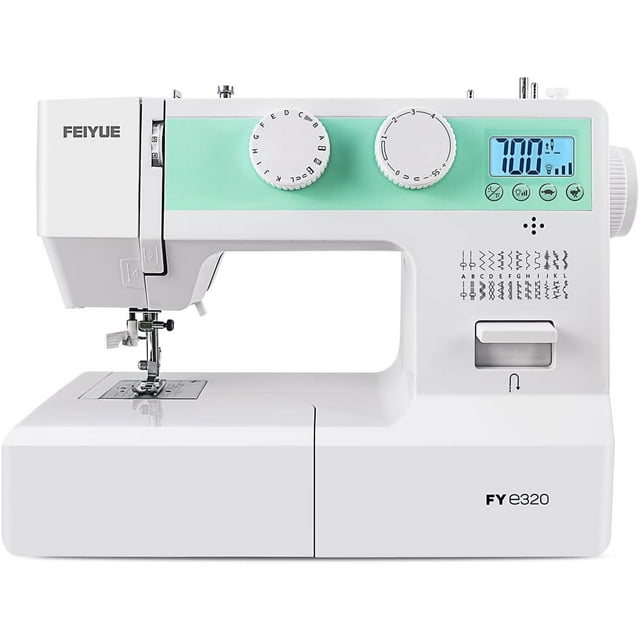 FEIYUE FYe320 Beginner Sewing Machine with Adjustable Speed, LCD ...