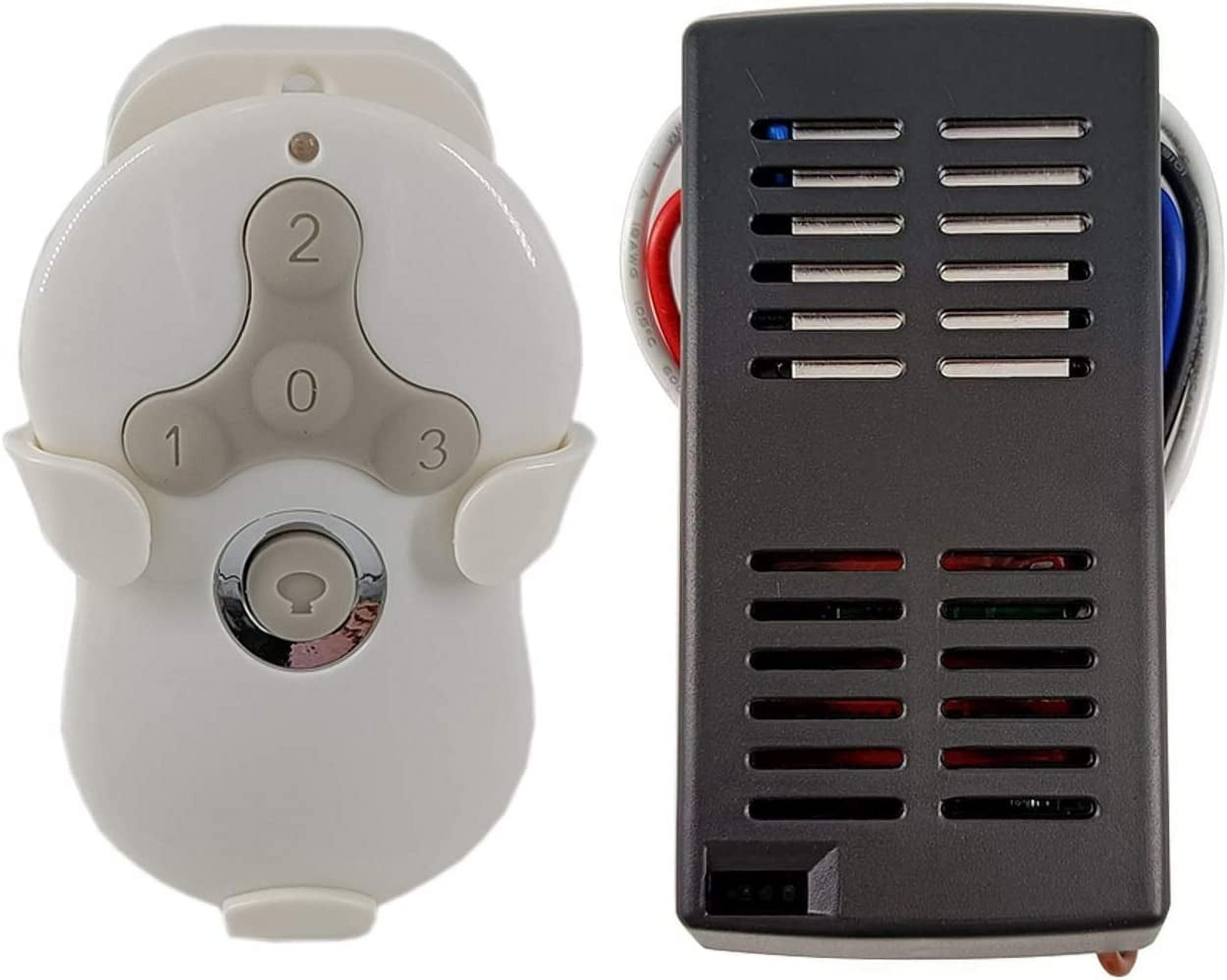 FEKOTS Universal Self-learning Ceiling Fan Remote Control and Receiver ...