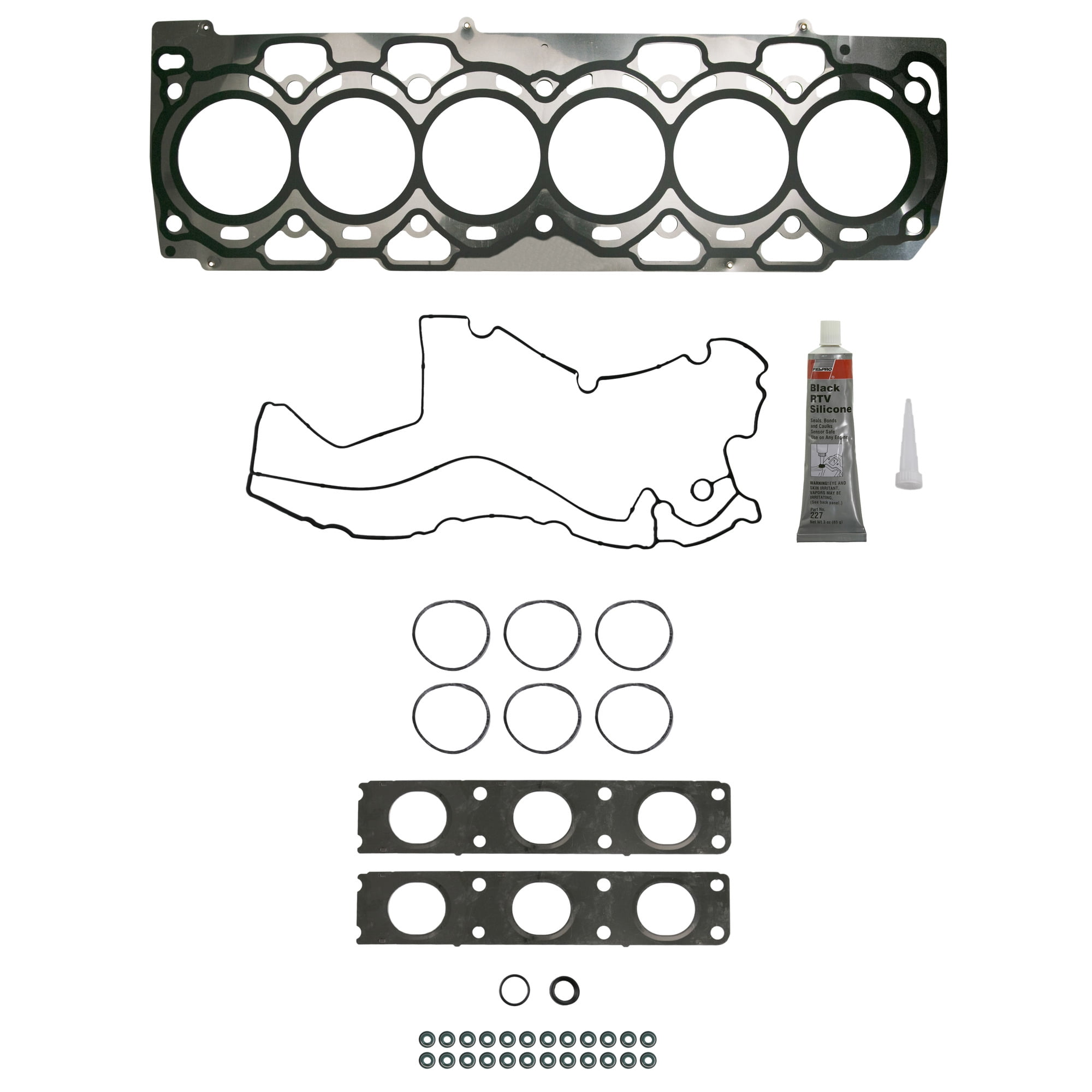 FEL-PRO HS 26602 PT Head Gasket Set Fits select: 2007-2014 VOLVO XC90 ...