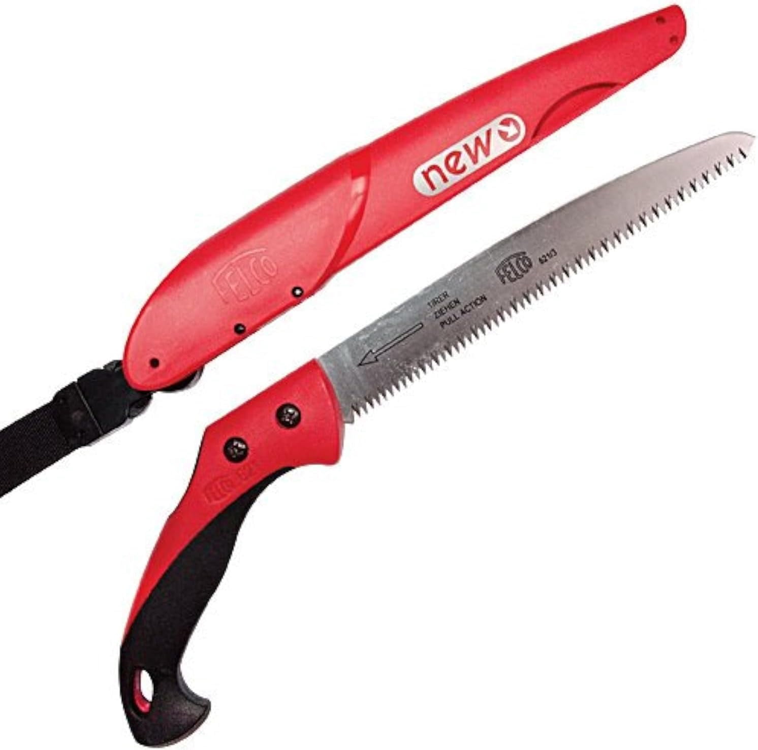 FELCO Model 621 Pruning Saw with Sheath, 9.5-inch Straight Blade ...