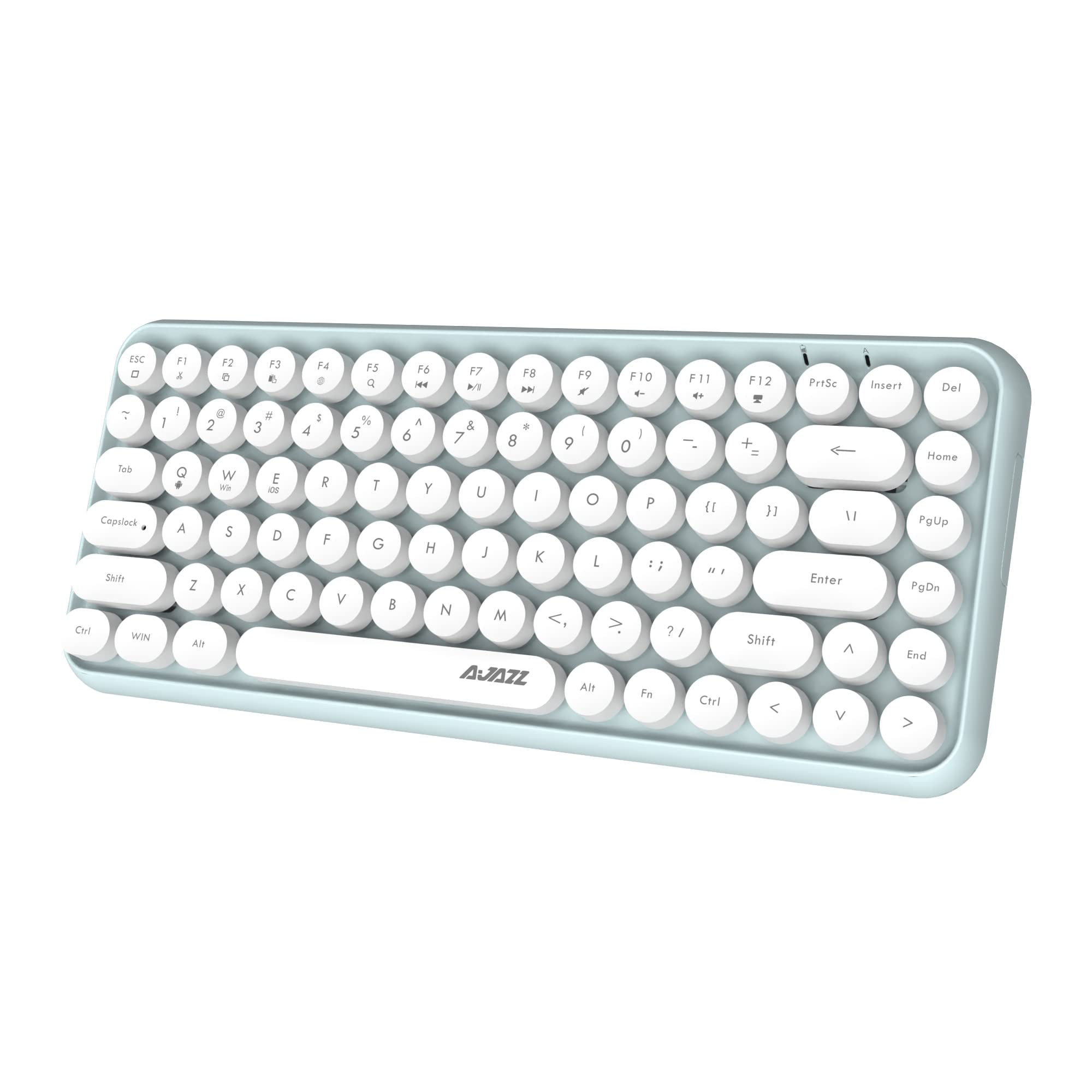 Felicon Wireless Bluetooth Keyboard Mini Portable 84 Key Keyboard Compatible With Android