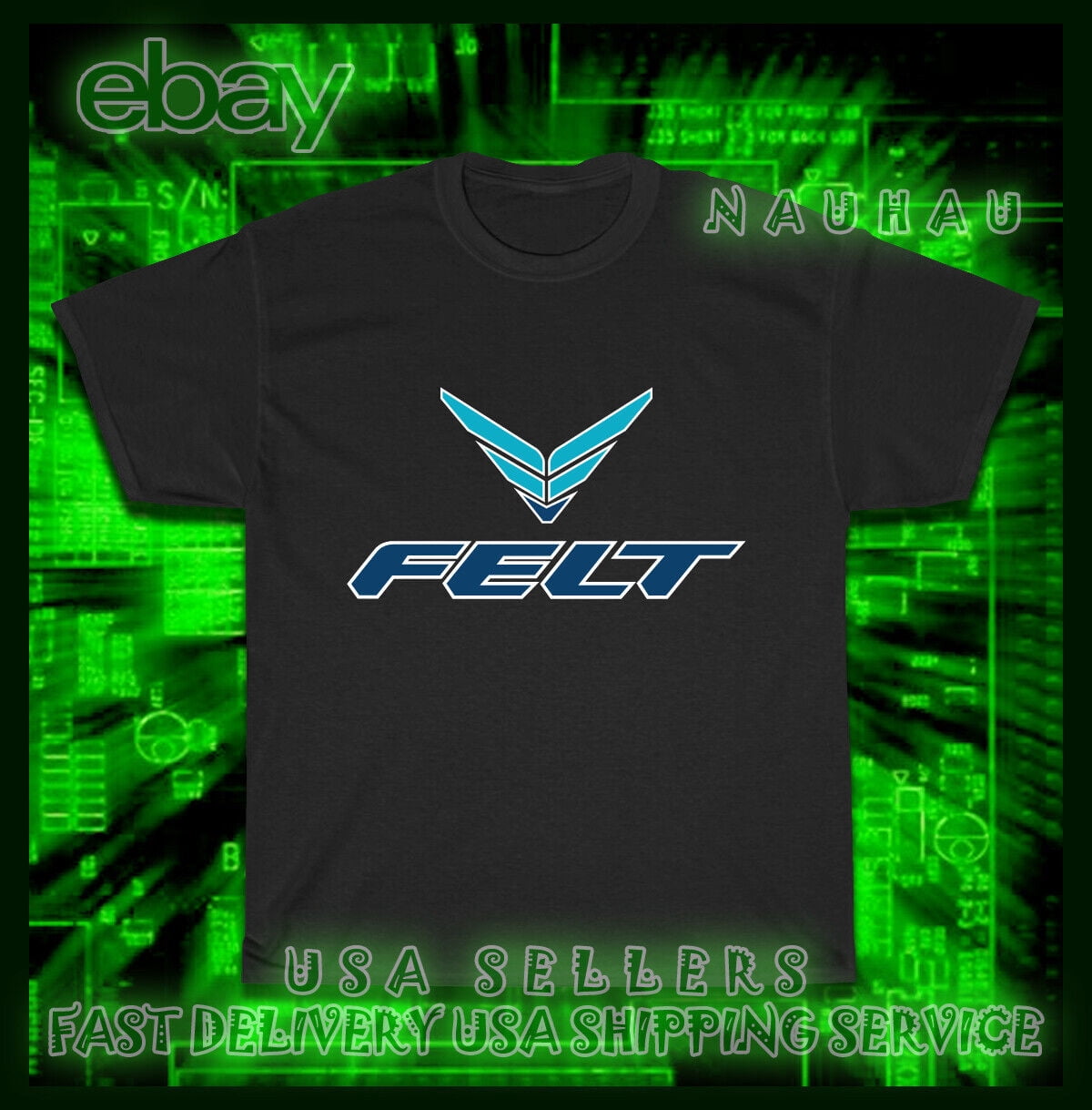 FELT Bicycles Bikes Logo Men's T-Shirt American T-Shirt - Walmart.com