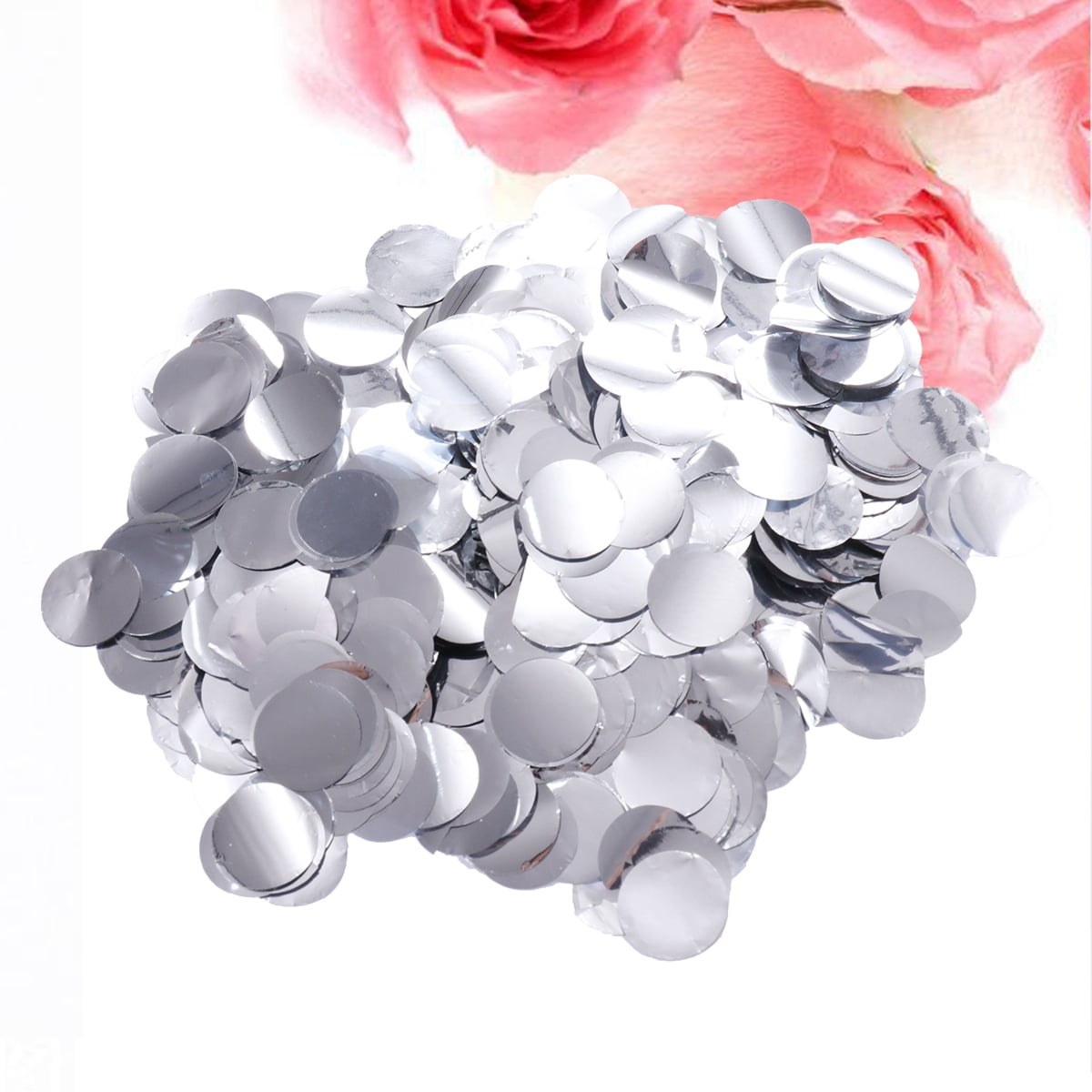 FELTECHELECTR 1 Pack Silver Paper Confetti For Wedding Table Decor And ...