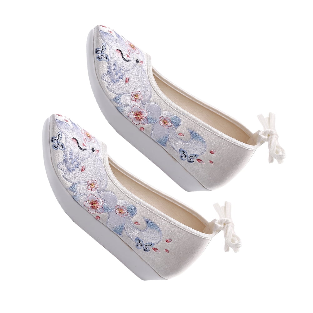 FELTECHELECTR 1 Pair Hanfu Shoes for Women Chinese Traditional Footwear ...