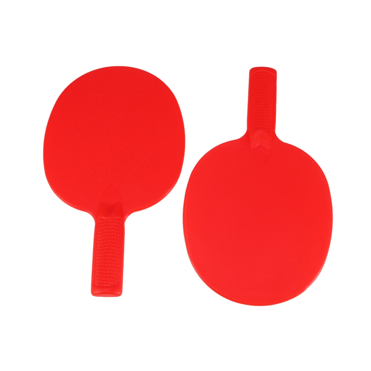 FELTECHELECTR 1 Pair Plastic Table Tennis Bats Red for Kids Playing Table Tennis Training ...