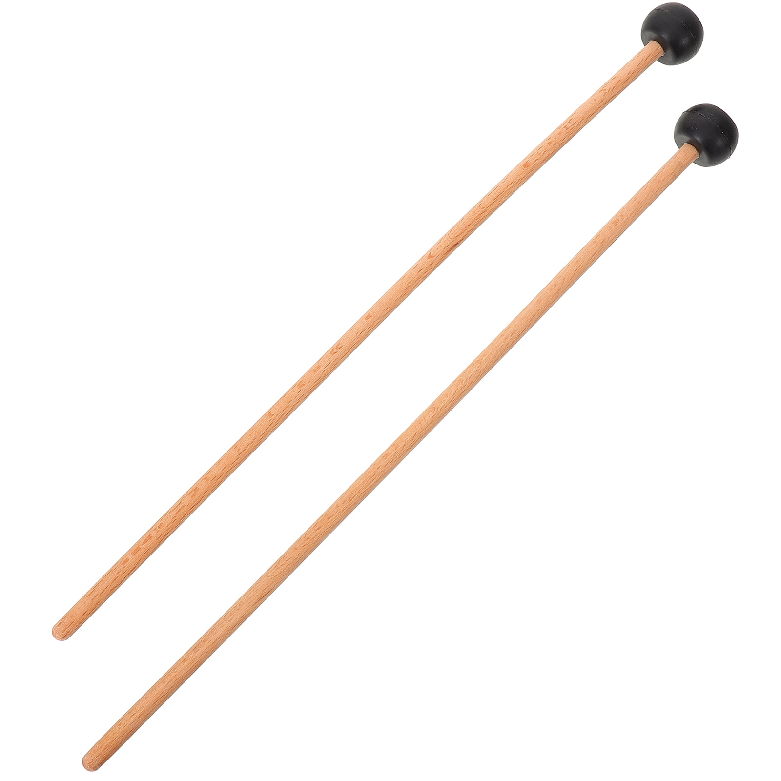 FELTECHELECTR 1 Pair Professional Maple Wood Mallet Sticks For Tongue ...