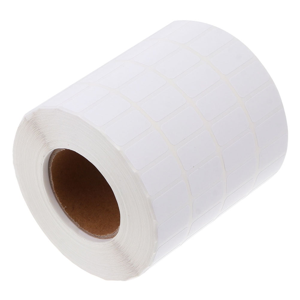 FELTECHELECTR 1 Roll Blank Number Stickers White Coated Paper For ...