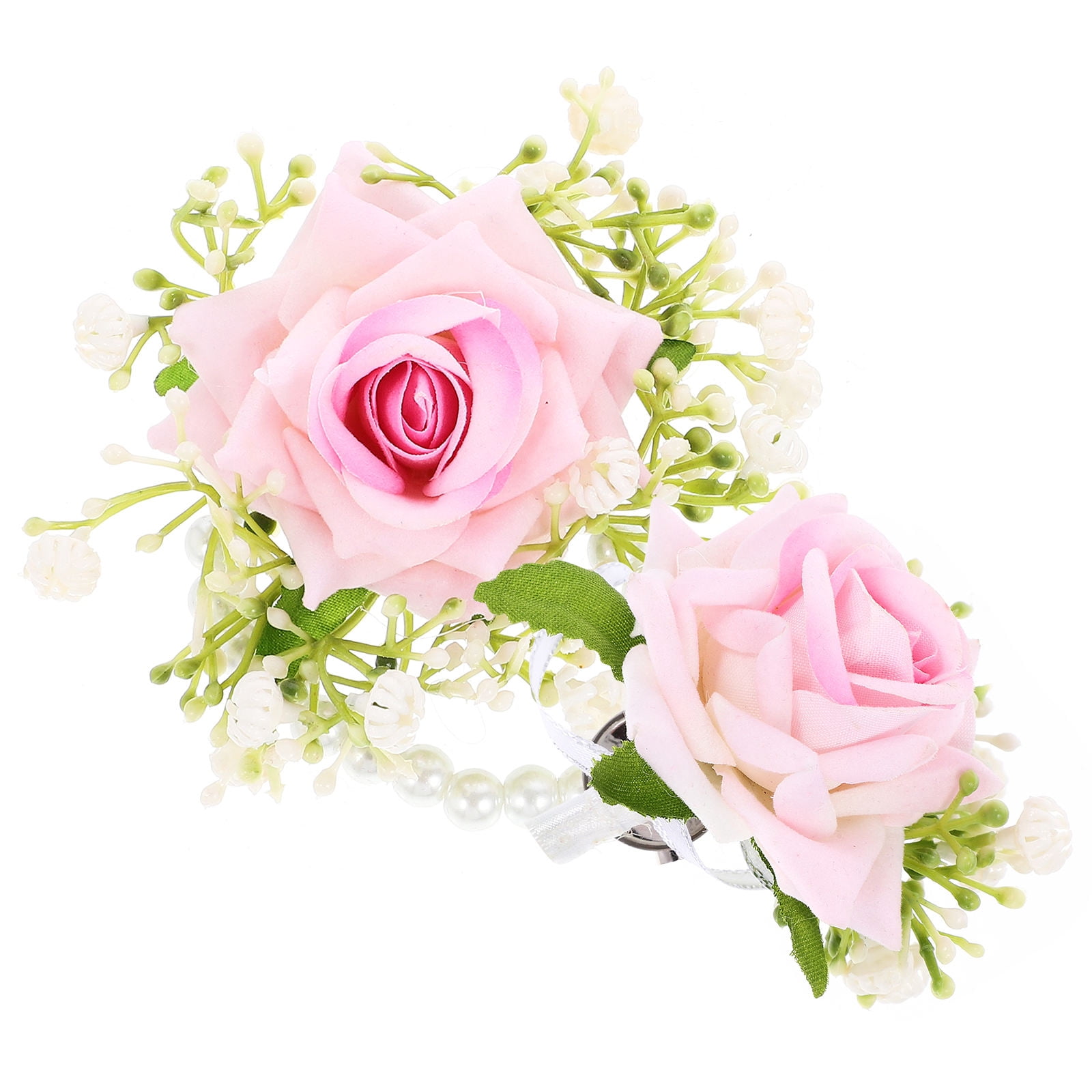 FELTECHELECTR 1 Set Artificial Flower Wrist Corsage Boutonniere Kit ...