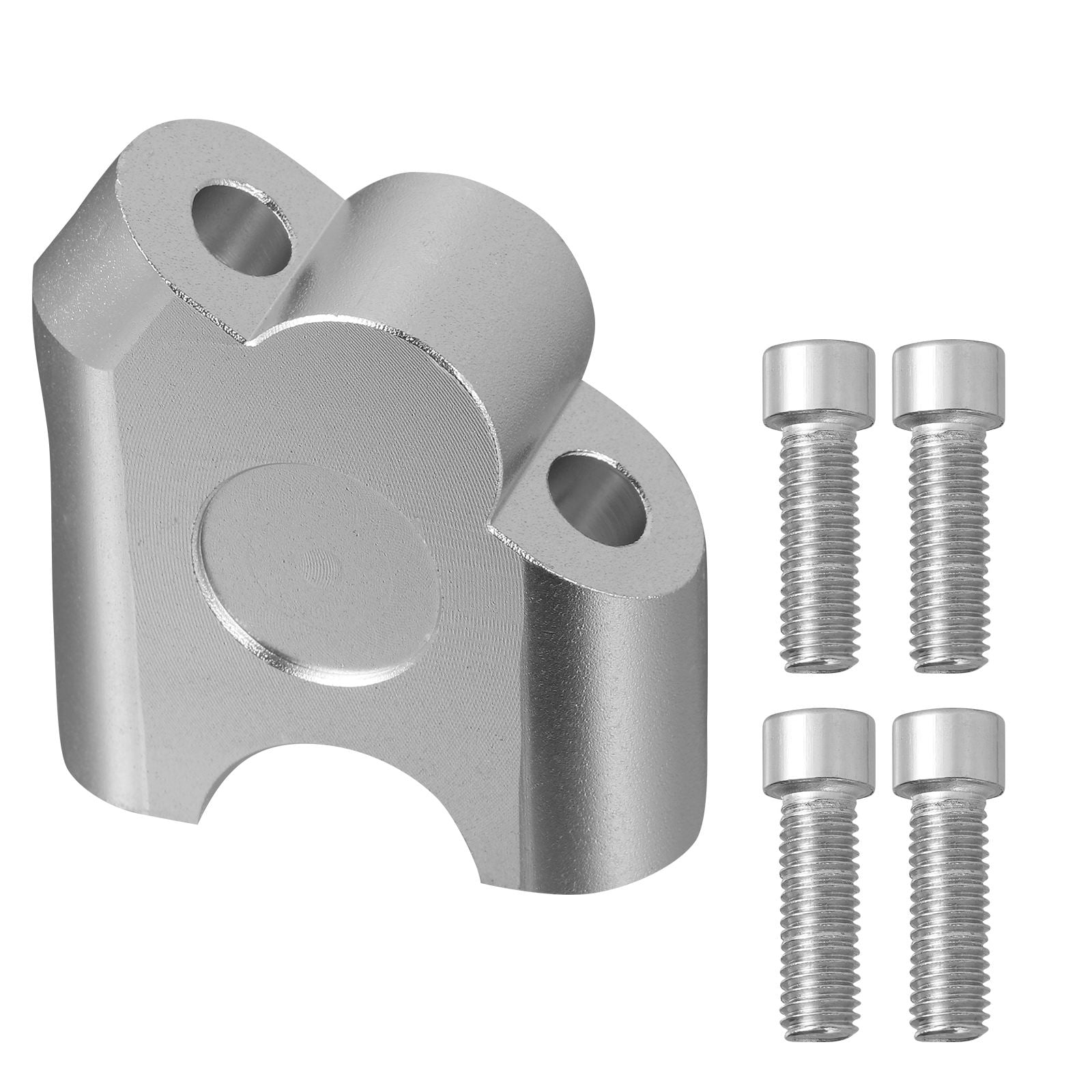 FELTECHELECTR 1 Set Silver 5.8X2.0In Handlebar Riser with Durable and ...