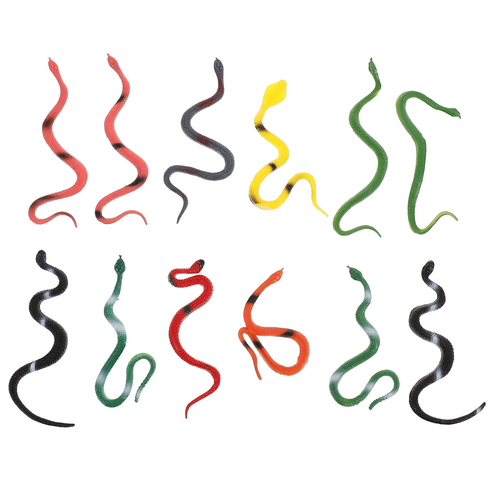 FELTECHELECTR 1 Set Snake Model Shape PVC Educational Toy For Children ...