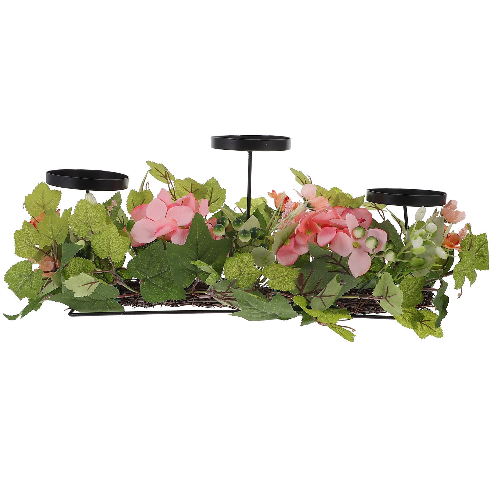 FELTECHELECTR 1 Set Table Centerpieces for Dining Table Pink Silk Cloth ...