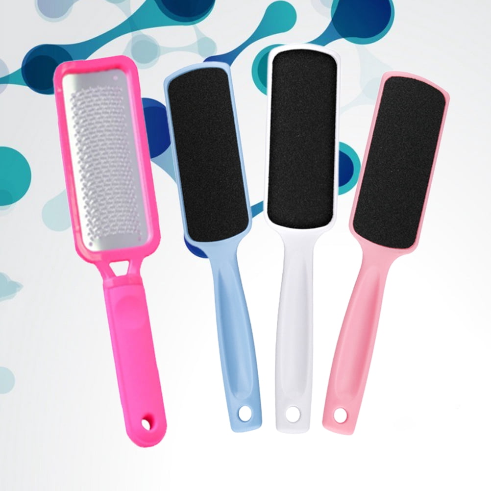 FELTECHELECTR 1 Set White Foot Files for Feet with Stainless Steel Foot ...