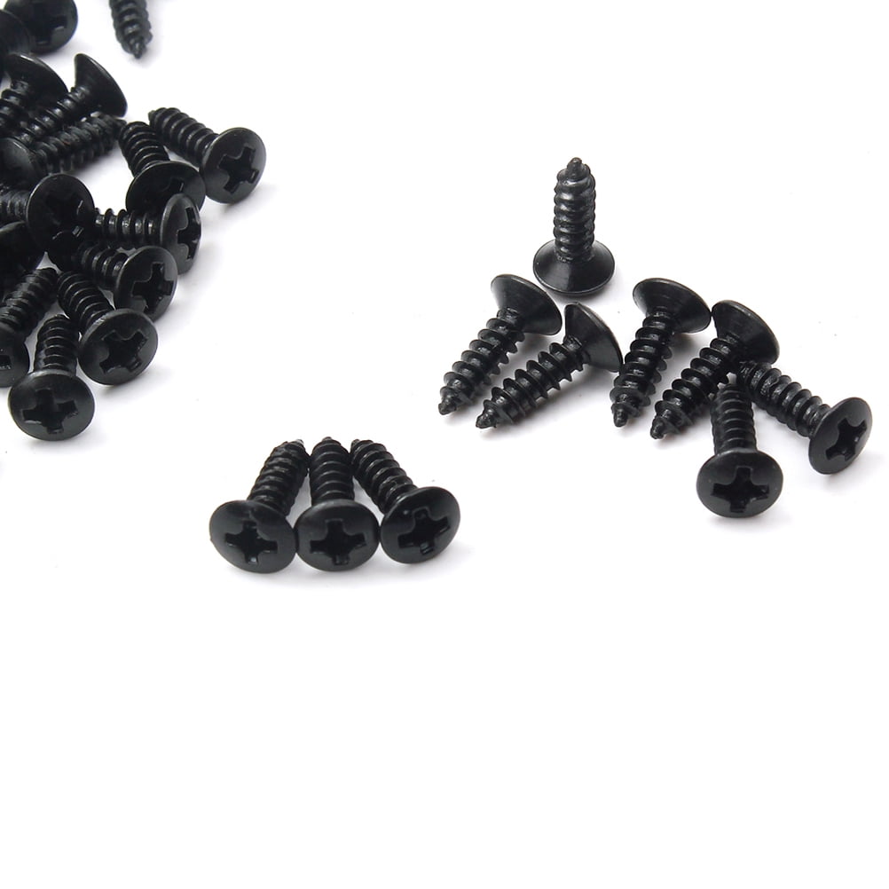 FELTECHELECTR 100Pack Guitar Pickguard Screw for Musicians and DIY ...