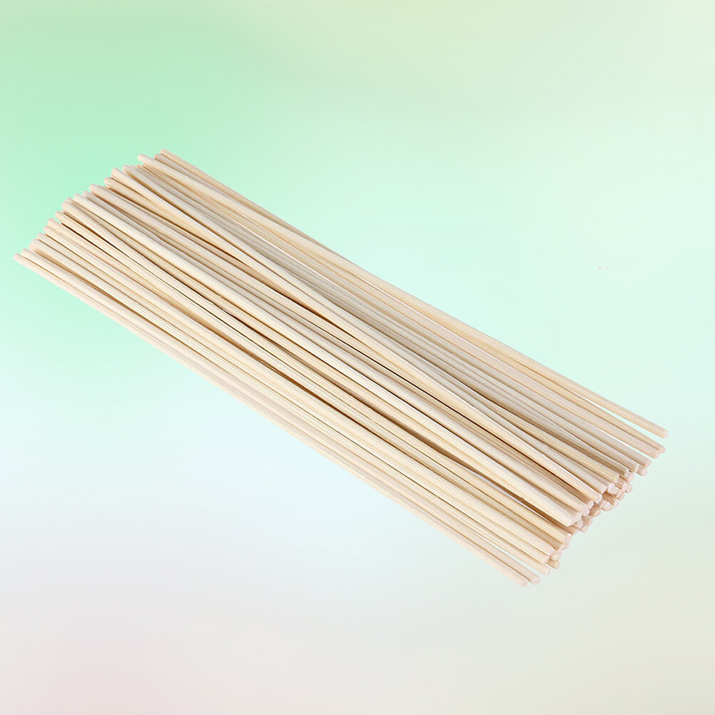 FELTECHELECTR 100Pack Rattan Sticks Oil Diffuser Accessories for Living ...