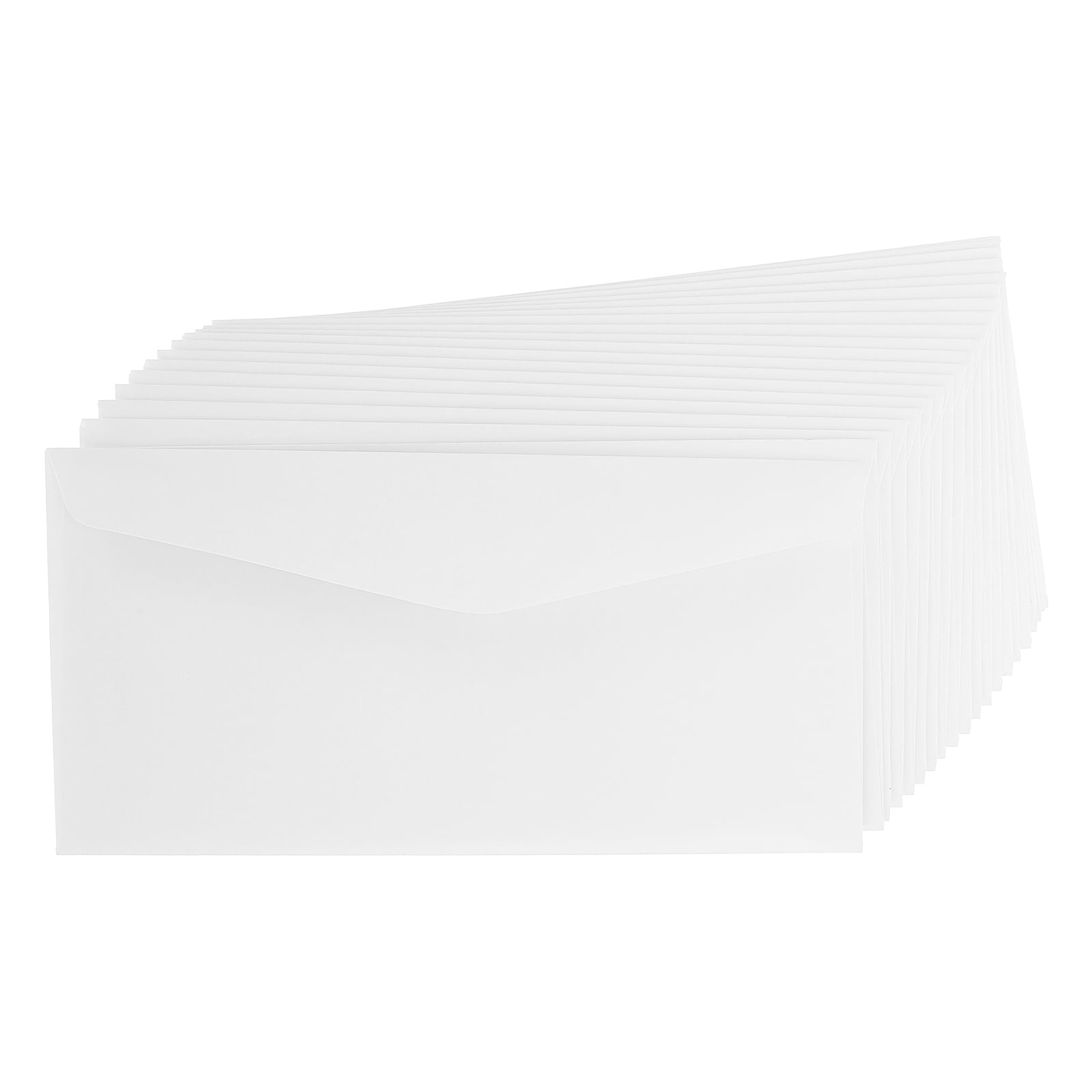 FELTECHELECTR 100Pack Rectangular Envelopes for Storage and Mailing ...