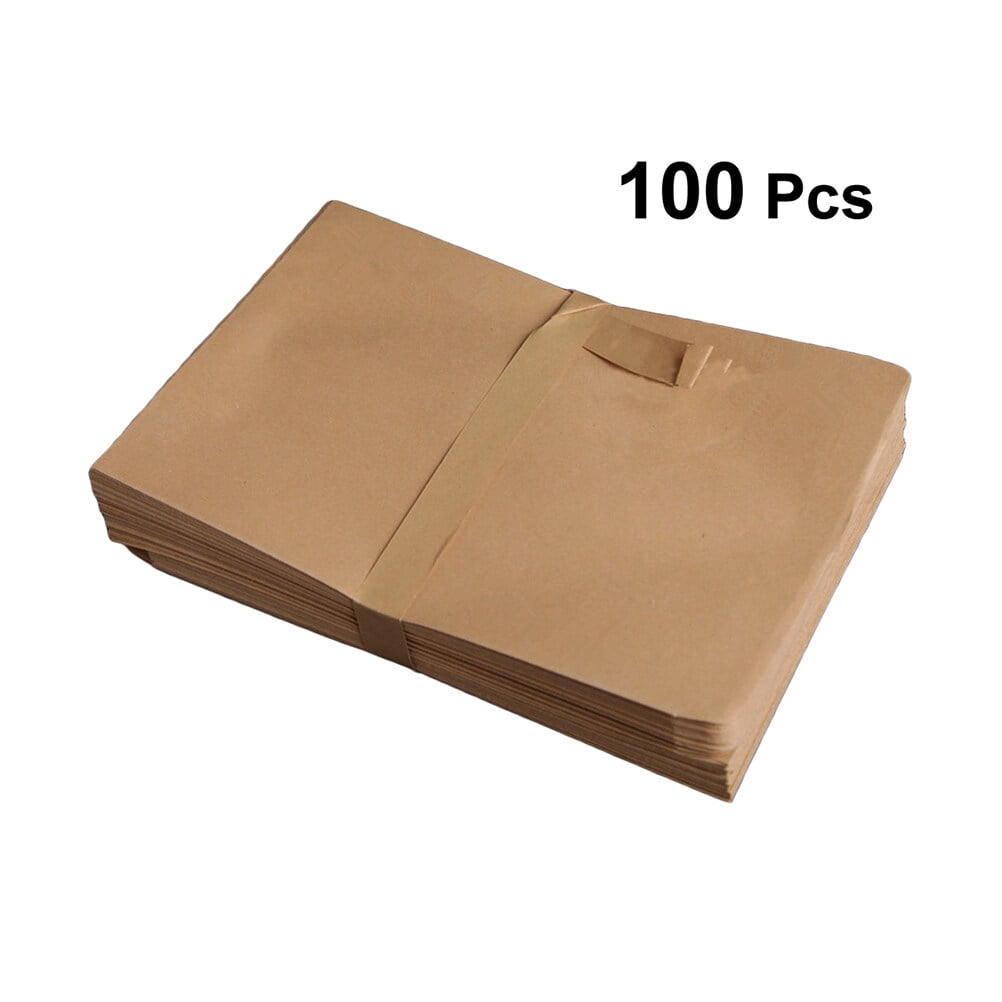 FELTECHELECTR 100Pcs Greeting Card Mailing Envelopes Kraft Paper ...