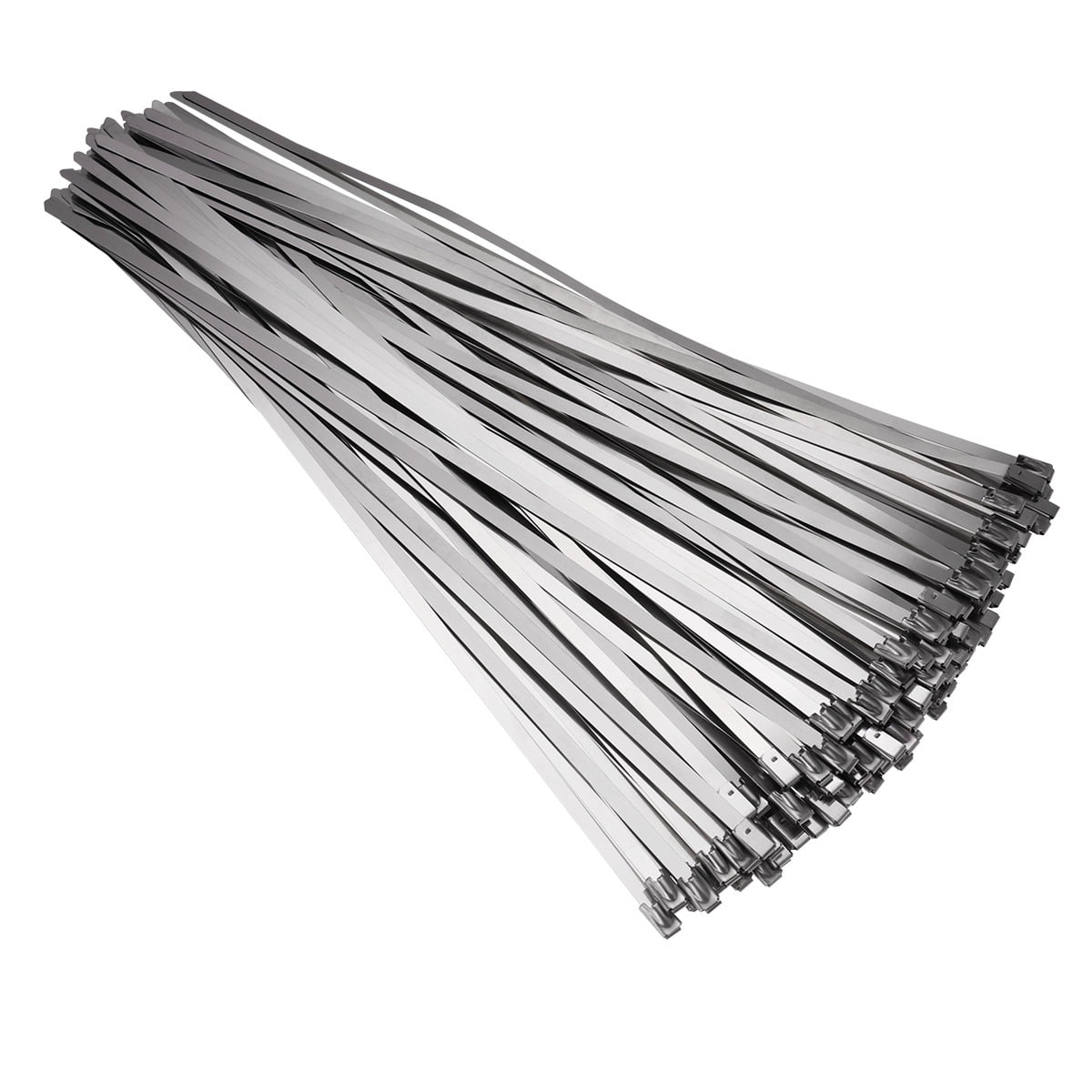 FELTECHELECTR 100Pcs Heavy Duty Zip Ties for Power Stations and Wharfs ...