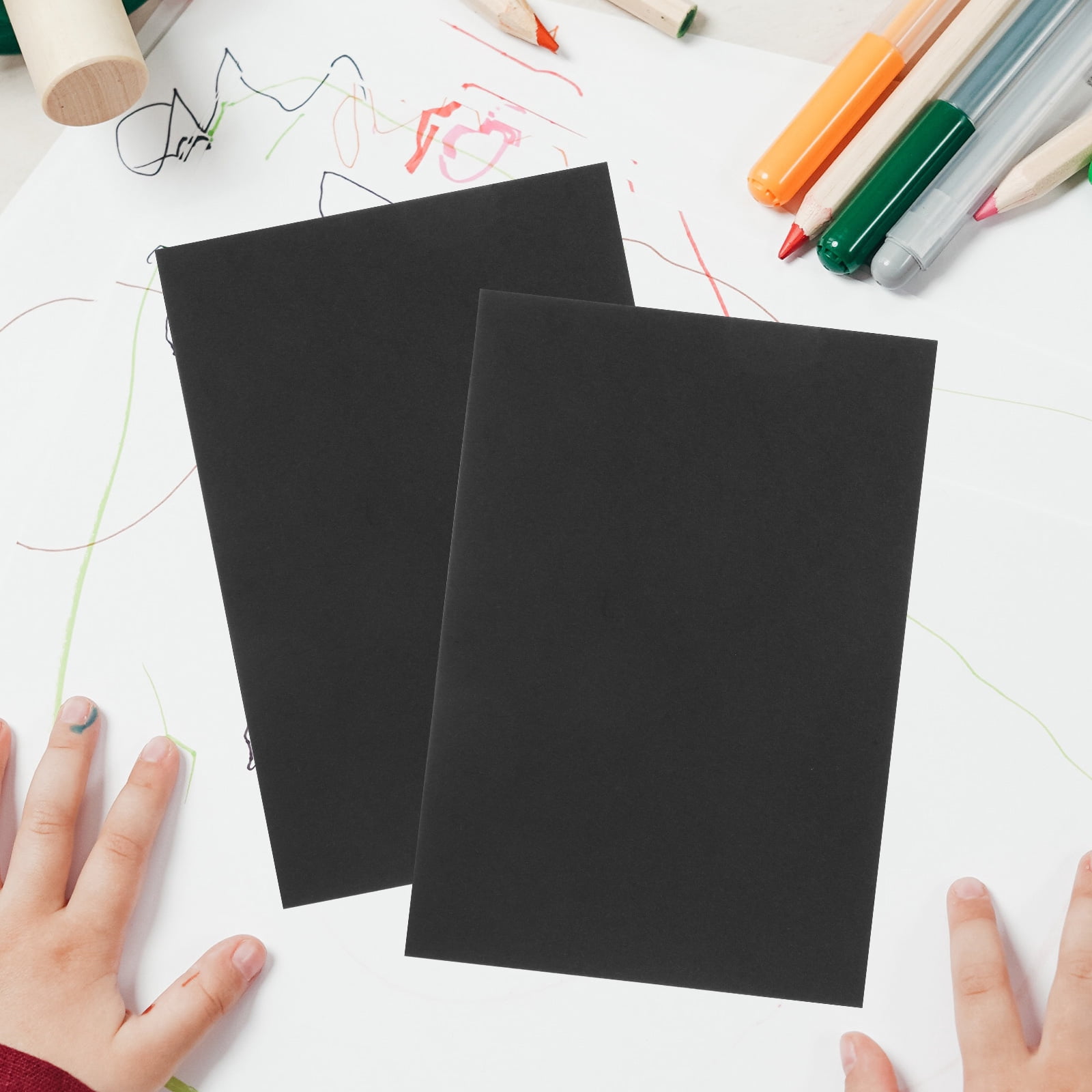 FELTECHELECTR 100Set Multi-function Blank Cards for Readers and Note ...