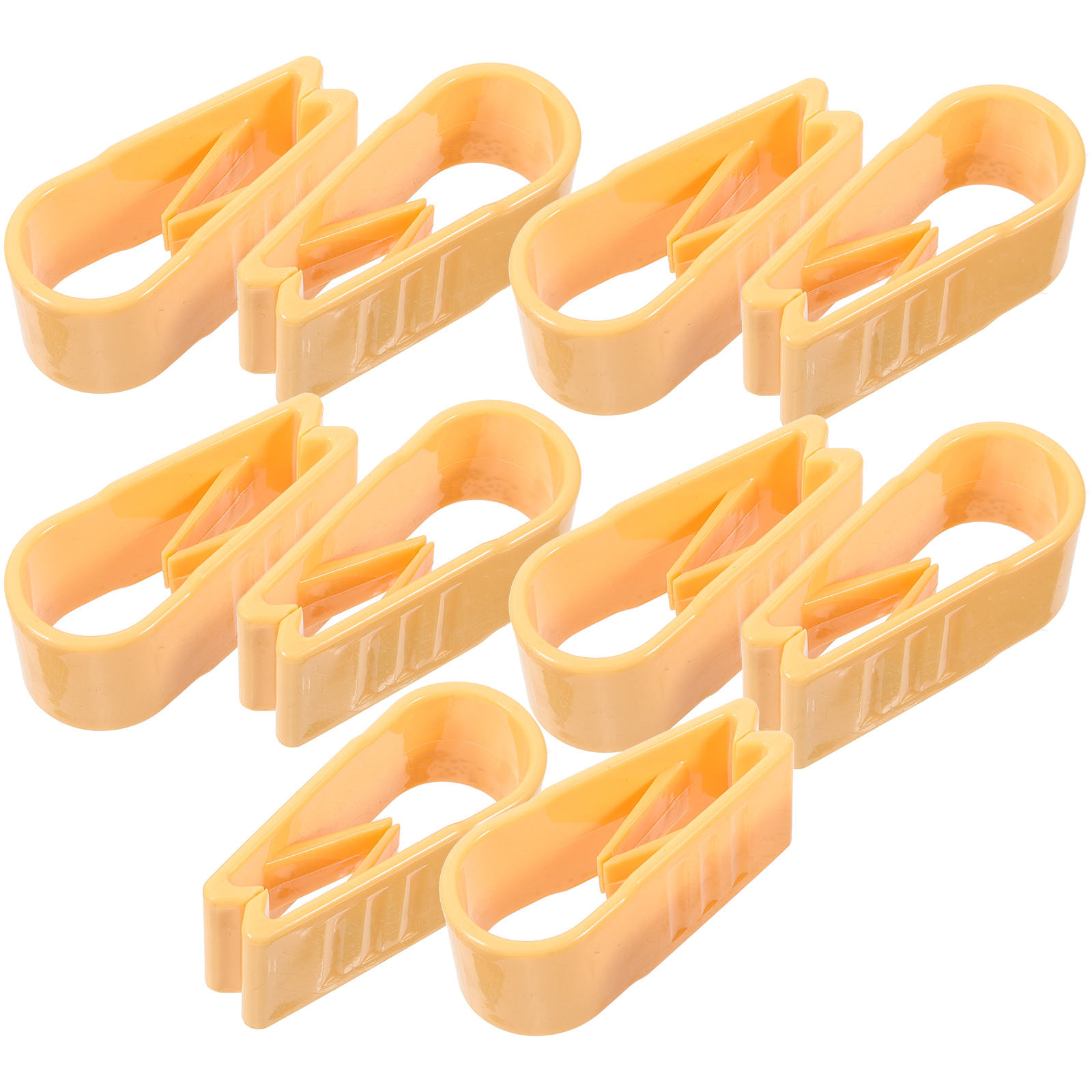 FELTECHELECTR 10Pack Quilt Cover Fixed Clips Yellow Plastic Plastic ...