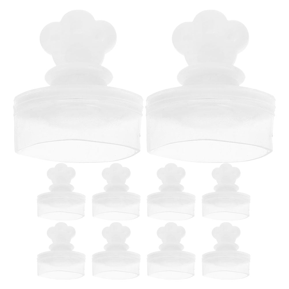 FELTECHELECTR 10Pack Water Bottle Stopper Leakproof Hot Water Bag Plugs ...