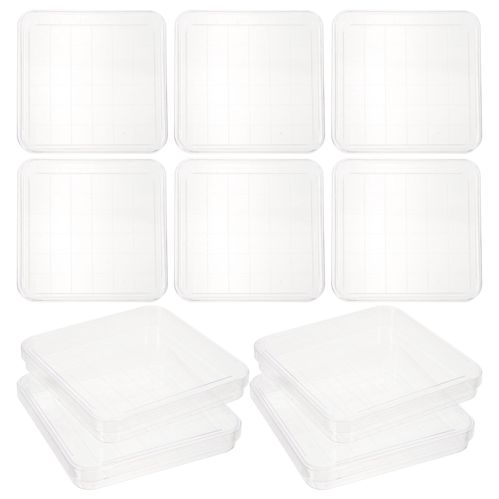 FELTECHELECTR 10Pcs Cell Culture Dish for Laboratory Use Transparent ...