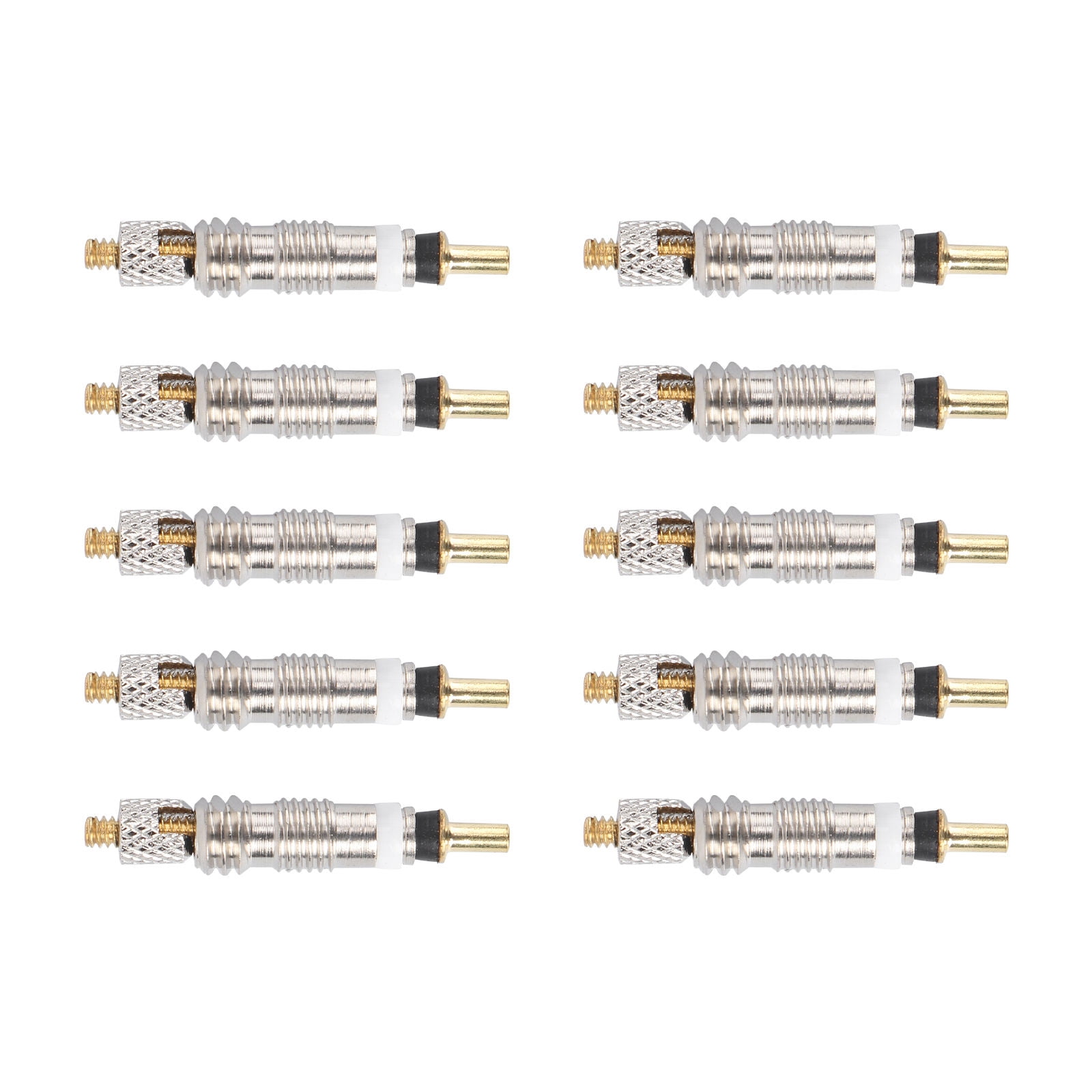 FELTECHELECTR 10Pcs Copper Tire Valve Core for Motorcycle Tires with ...