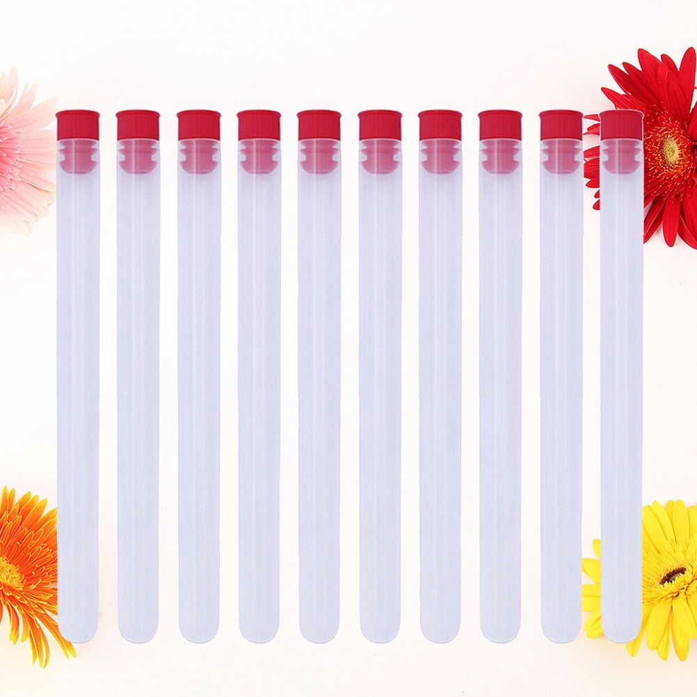 FELTECHELECTR 10Pcs Cylinder Storage Bottles for Fishing Enthusiasts ...