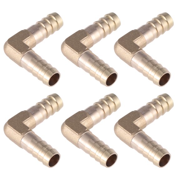 FELTECHELECTR 10Pcs Golden Elbow Connector for Drain Pipe Connection ...