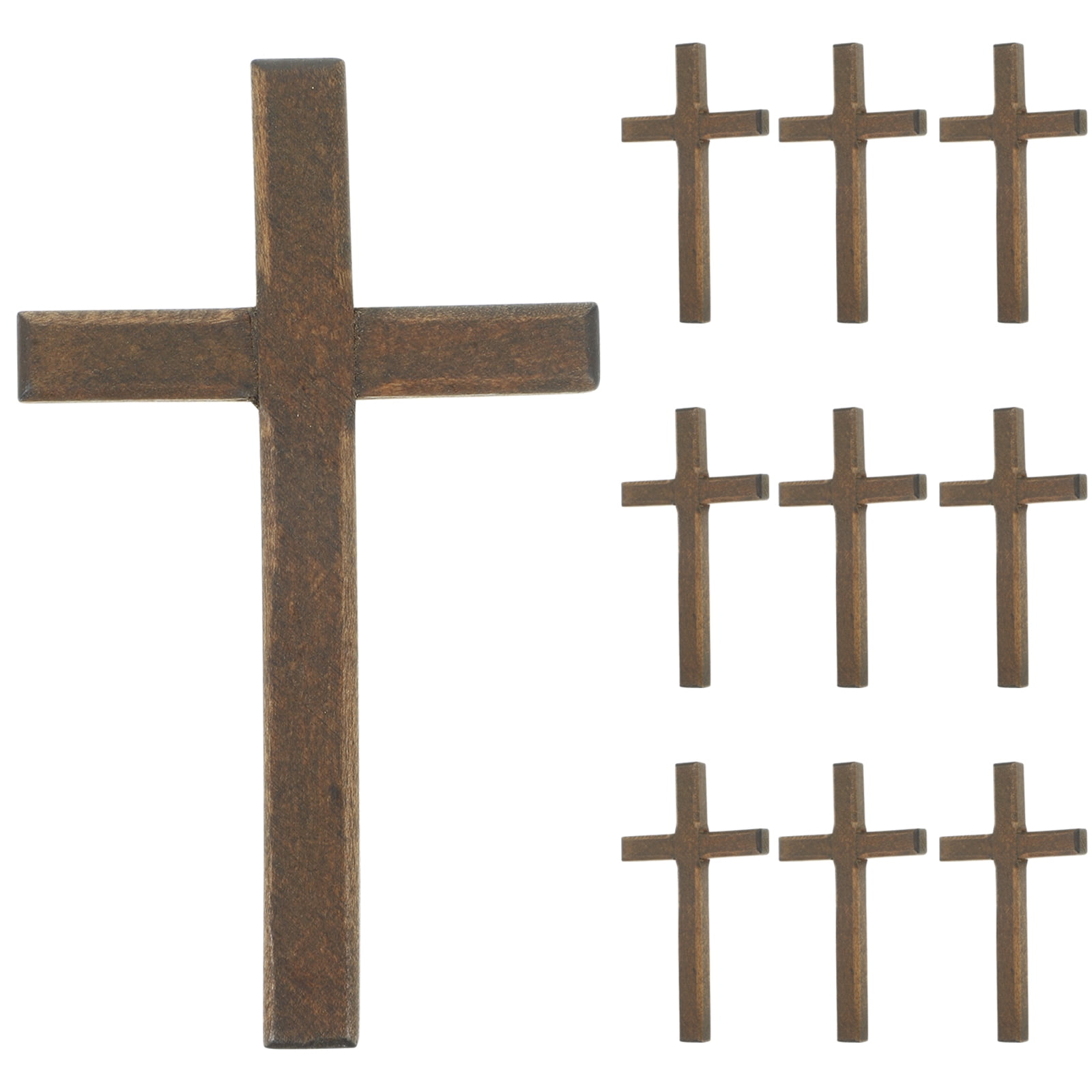 FELTECHELECTR 10Pcs Holding Crosses for Church Adornment Catholics ...