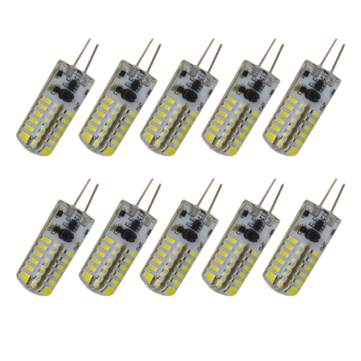 FELTECHELECTR 10Pcs LED Bulb Light for G4 Lamp Base 3.5W Power 6000 ...