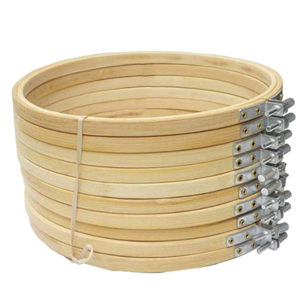 FELTECHELECTR craft hoop Embroidery Hoop Display Frame Wall Decorations ...