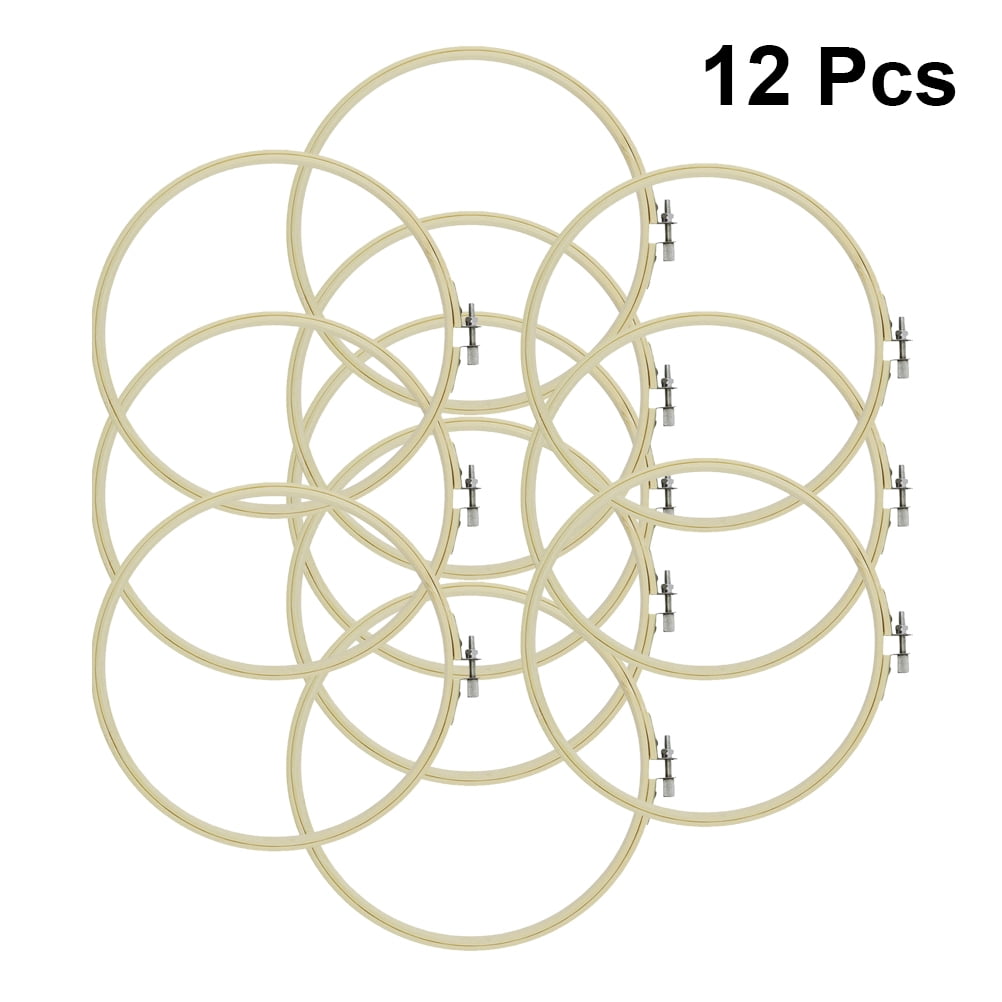 FELTECHELECTR 12Pcs Embroidery Hoop Prop for Embroidery Enthusiasts and ...