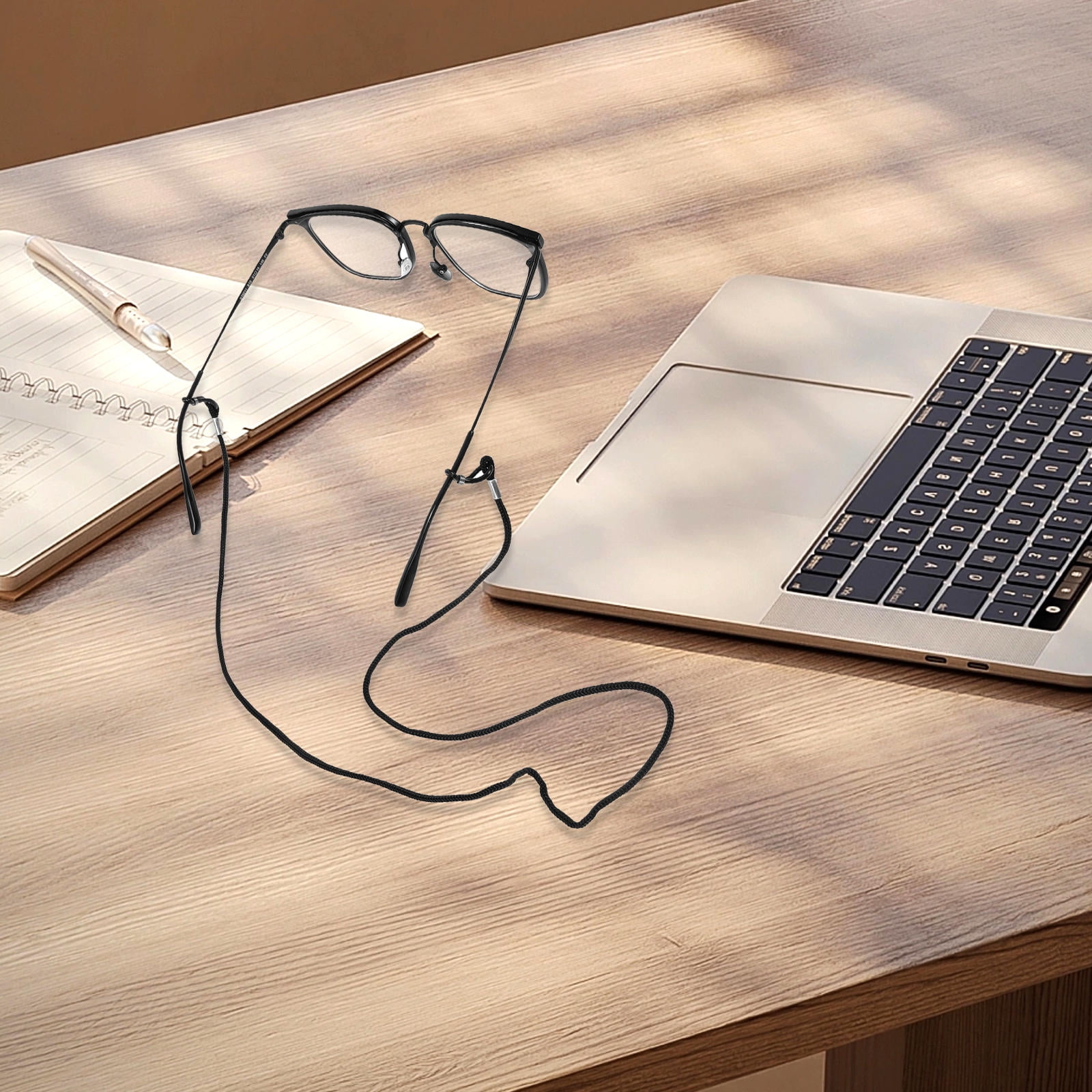 FELTECHELECTR 12Pcs Eye Glasses Lanyards Nylon Cotton Rubber 26.4 Inch ...