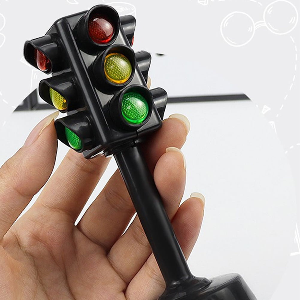 FELTECHELECTR 12Pcs Traffic Signs Toy Square Shape Realistic Design For ...