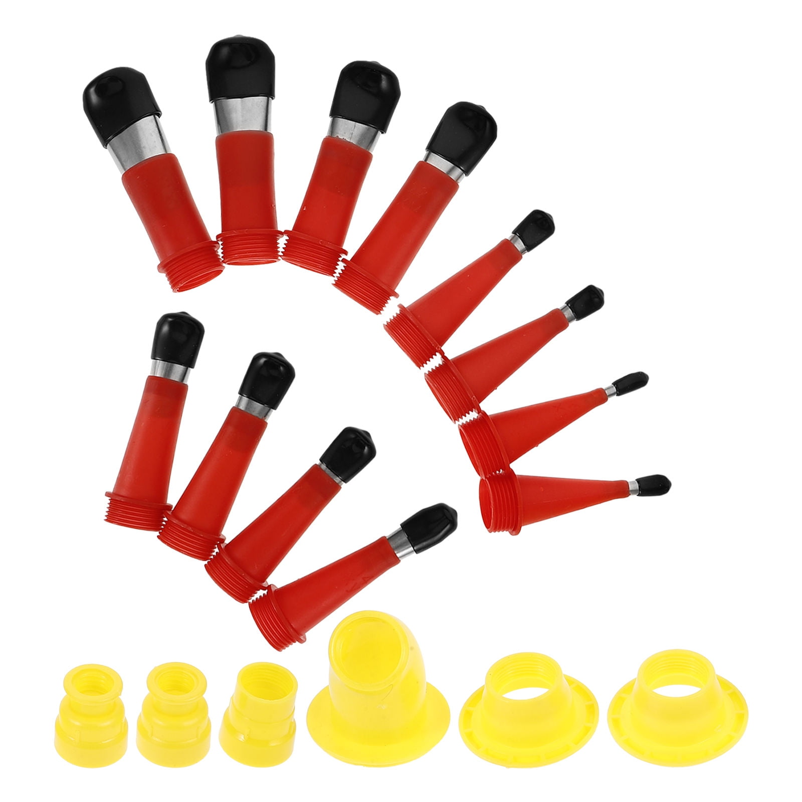 FELTECHELECTR 18-Piece Set Caulking Nozzles Set Nozzles for Silicone ...