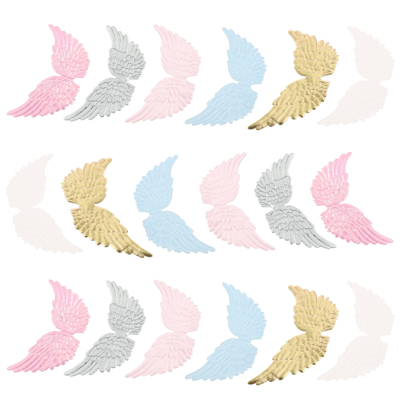 FELTECHELECTR 18pcs Angel Wing Diy Accessories For Christmas ...