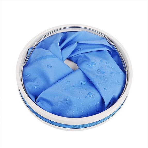FELTECHELECTR 1Pack Cloth Folding Bucket for Outdoor Activities ...