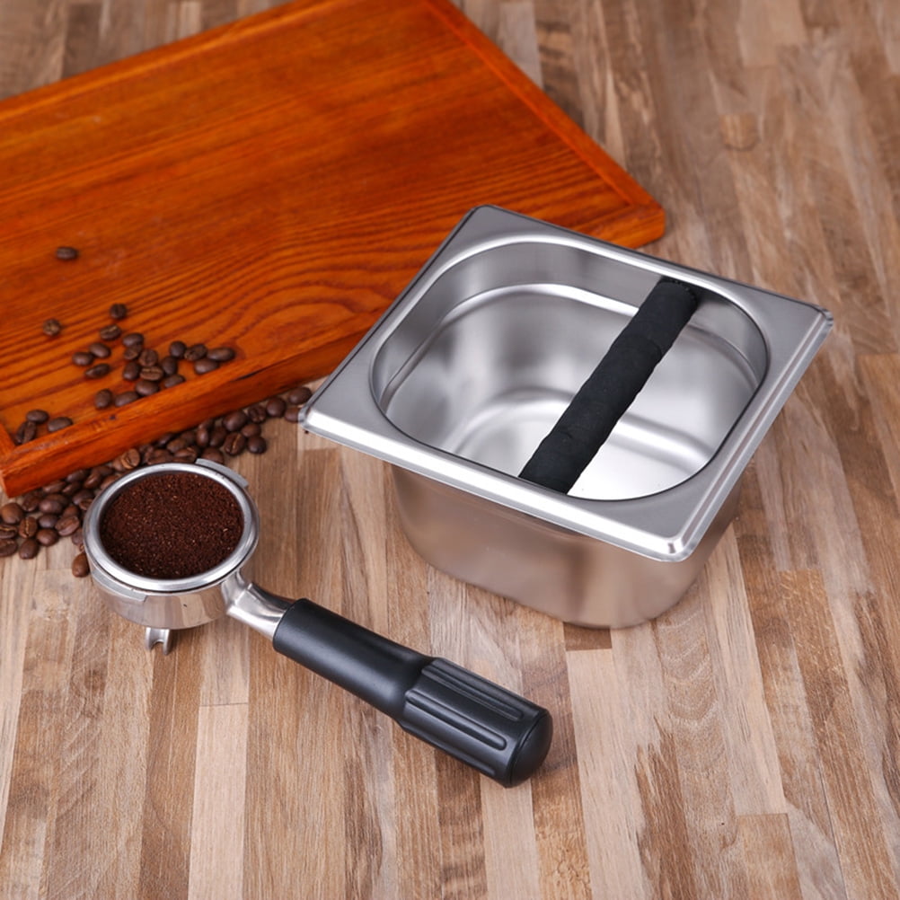 FELTECHELECTR 1Pack Coffee Ground Knock Container Rubber Base for ...