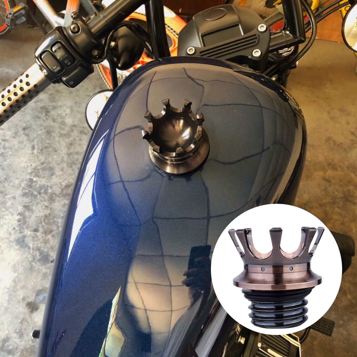 FELTECHELECTR 1Pack Gas Tank Vent Caps For present Giving 6.8x2.7in ...