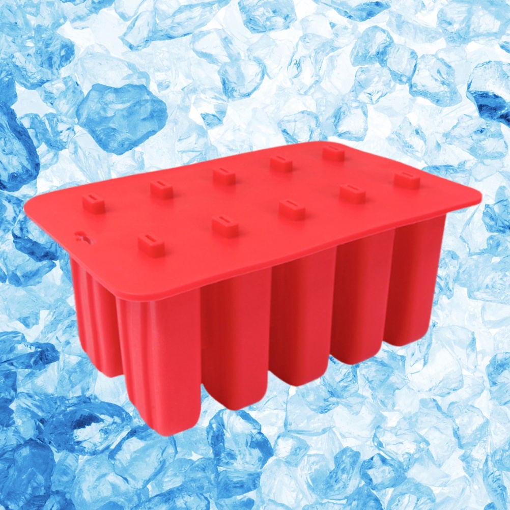 FELTECHELECTR 1Pack Ice Molds Silicone For Summer Cooling Rectangular ...