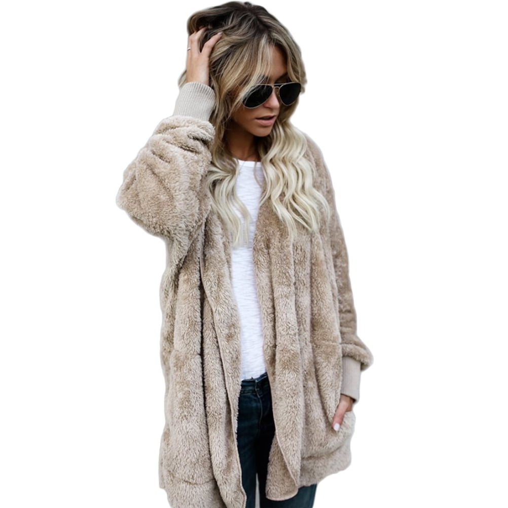FELTECHELECTR 1Pack Ladies Jacket Impeccable Craftsmanship Faux Fur ...