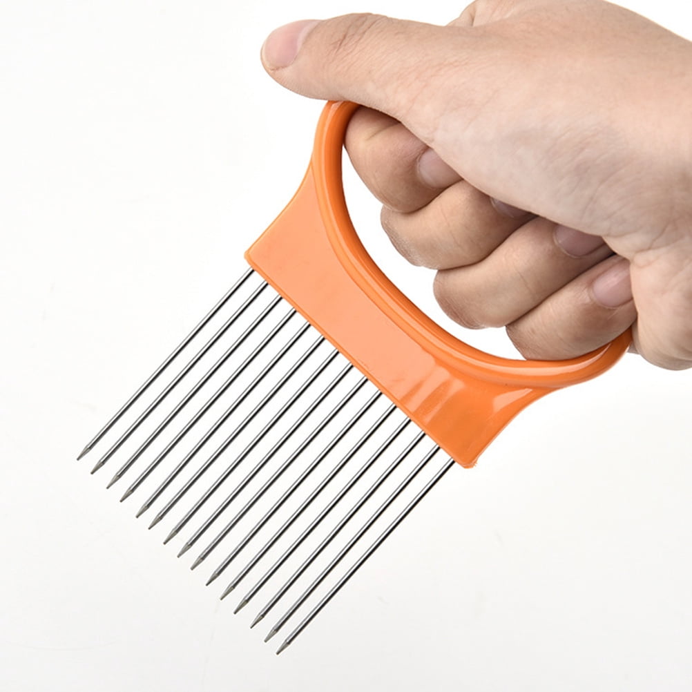 FELTECHELECTR 1Pack Manual Potato Slicing Tool with Orange Plastic ...