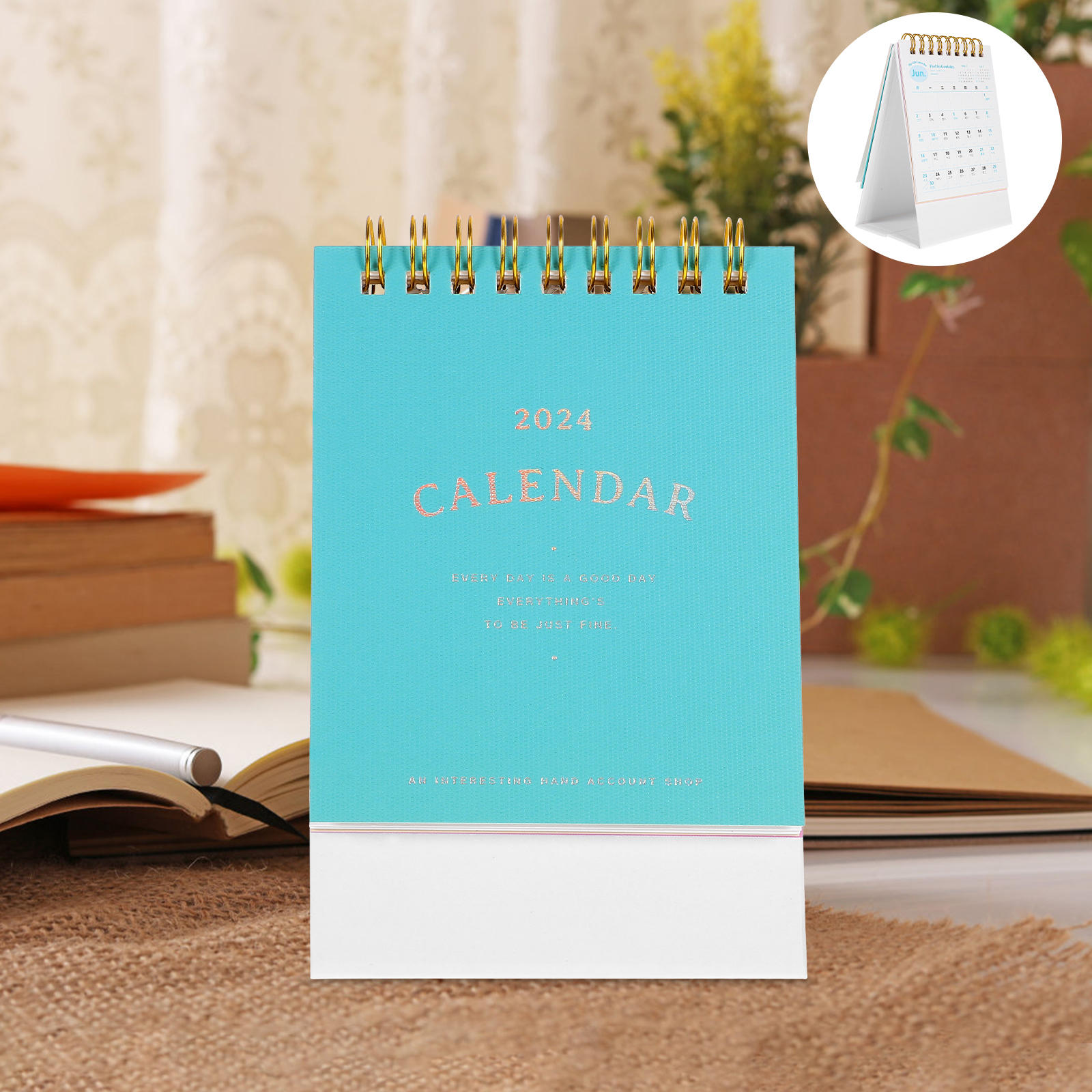 FELTECHELECTR 1Pack Modern Decorative Standing Calendar For Enhancing ...