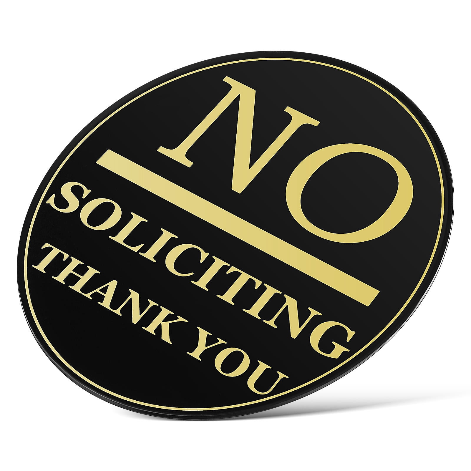 FELTECHELECTR 1Pack No Soliciting Signs for and Elegant Design ...
